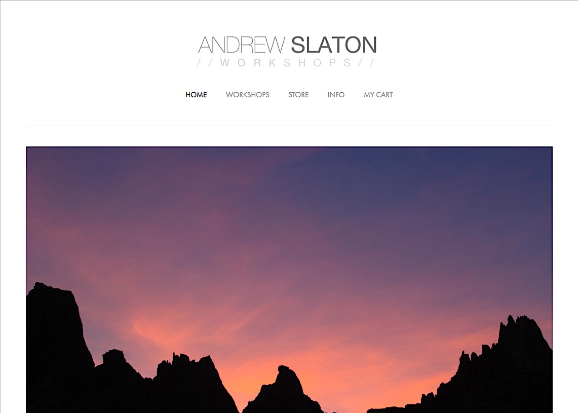 Workshops | andrew slaton | blog